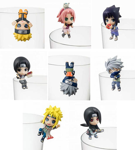 Trading figure Set of 8 Kinds 「 Tea Party Series NARUTO - Naruto ...
