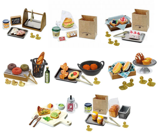 Trading figure 8-Variety Set "Puchi Sample Series BAKERY PETIT" | Toy ...