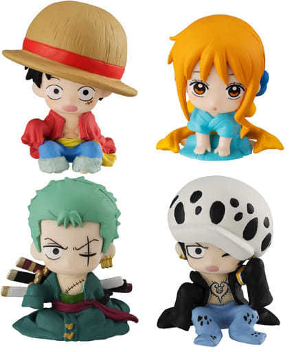 Trading figure All 4 Kinds Set "From TV Animation ONE PIECE Mode Train ...