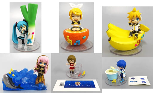 Trading figure 6-type set "Hatsune Miku DesQ P @ rty on Desk ♪" | Toy ...