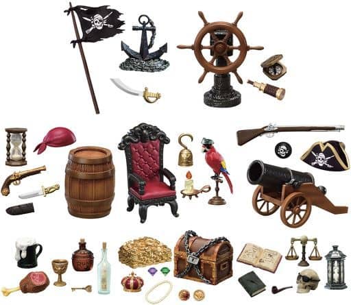 8-Type Set "Petit Sample CAPTAIN & PIRATES" | Toy Hobby | Suruga-ya.com