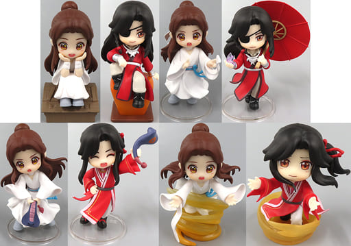 Trading figure 8-type set "Tenkan Fuku-Sachiyo-Kimau (Lucky to meet you ...