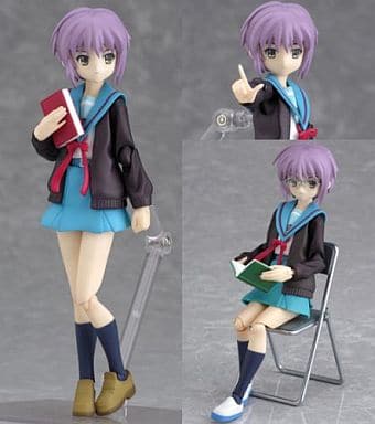 Figure Figma Nagato Yuki Uniform Ver. "THE MELANCHOLY OF HARUHI ...
