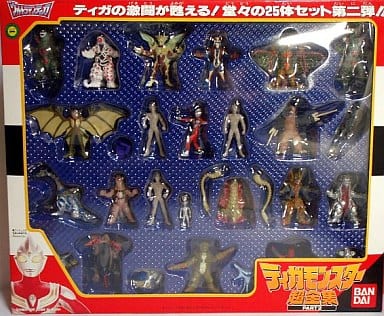 Tiga Monster Super Complete Works PART2 (25-piece set) "ULTRAMAN TIGA ...