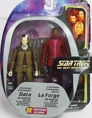 Figure Data & La Forge - 「 Star Trek : The Next Generation 」 Action ...