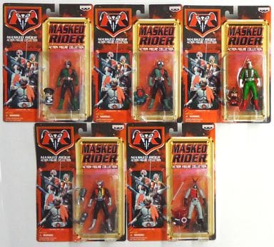Figure Set of 5 items Kamen Rider Action Figure Collection | Toy Hobby ...
