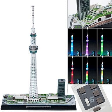 Figure Tokyo Sky Tree & Tokyo Skytree Town 1/2000 Colorized finished ...