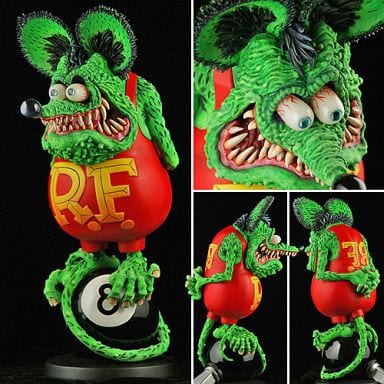 RAT FINK (8 Ball Edition) "Rat Fink" Sofvi Coated Finished Product ...