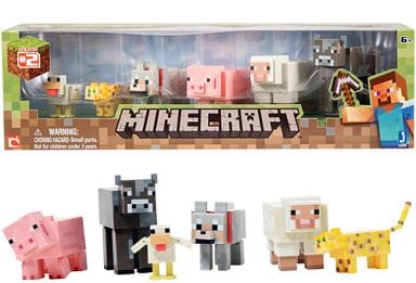 Animal 6 Pack Minecraft Action Figure | Toy Hobby | Suruga-ya.com