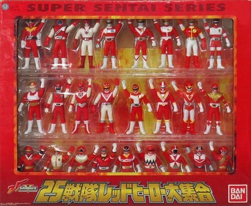 Figure 25 Sentai Red Hero Grand Ensemble "Super Sentai Series 25 th ...