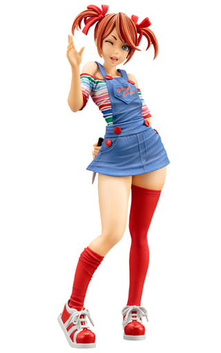 Figure Chucky "Child Play Chucky's Bride" HORROR Beautiful Girl 1/7 PVC ...