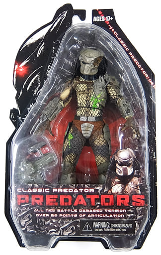 Classic Predator Battle Damage Ver. 「 Predators 」 7-inch Action Figure ...