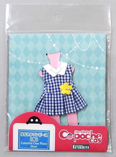 Figure Q Pox Cos Hanayaka ONE PIECE (Blue) コトブキヤショップ only | Toy Hobby ...