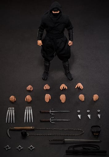 Shadow Ninja (Black) 1/12 Action Figure | Toy Hobby | Suruga-ya.com