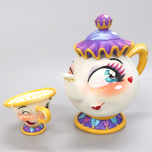 Figure Mrs. Potts & Tip "Beauty and the Beast" Disney Showcase ...