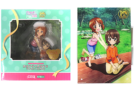 Figure Nishizumi Miho & Nishizumi Maho 10 years Memory DX edition "GIRLS & PANZER Theater ...