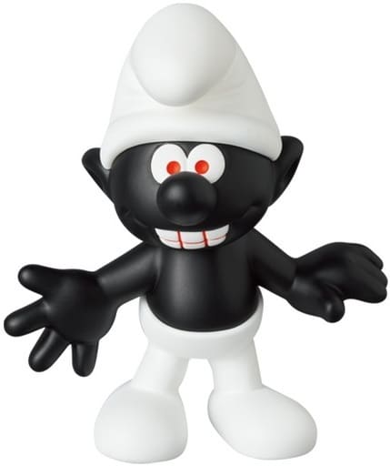 Figure UDF ANGRY SMURF BLACK "SMURF" THE SMURFS SERIES 2 ULTRA DETAIL ...