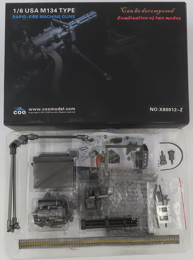 駿河屋 - USA M134 TYPE RAPID-FIRE MACHINE GUNS (New Version) 1/6 アクション ...