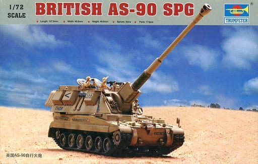 Plastic model 1/72 BRITISH AS-90 SPG [07221] | Toy Hobby | Suruga-ya.com