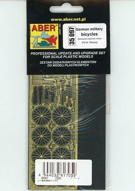 Plastic model 1/35 German military bicycle spokes (for Tamiya) Etching ...