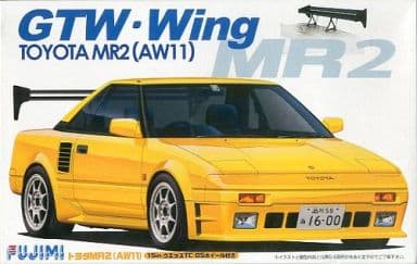 駿河屋 - 1/24 トヨタ MR2(AW11) 「GT・W ウイングシリーズ No.16」 [189284]（プラモデル）