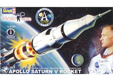 Plastic model 1/144 APOLLO SATURN V ROCKET - Apollo Saturn V rocket [85 ...