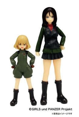 Plastic model Pravda High School Figure Set (2) 「 GIRLS & PANZER 」 1/35 ...