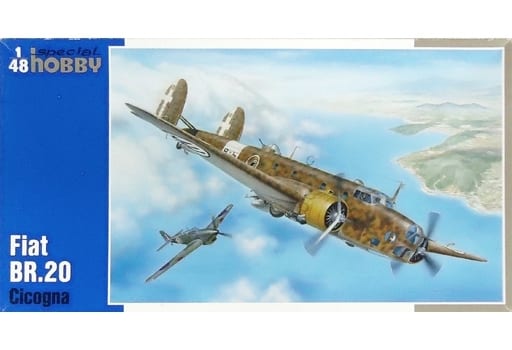 Plastic model 1/48 Fiat BR.20 Cicogna [SH48068] | Toy Hobby | Suruga-ya.com