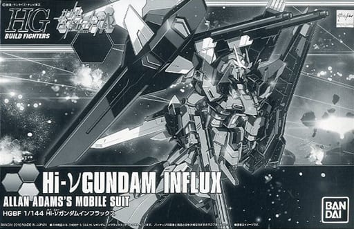 Plastic model 1/144 HGBF RX-93 ν -2I Hi - ν Gundam Influx 「 GUNDAM ...
