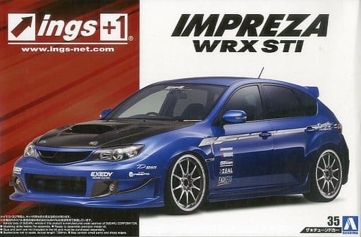 Plastic model 1/24 ings GRB Impreza WRX STI ` 07 Subaru "The Tuned Kaci Series No. 35" [54239 ...