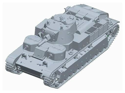 1/72 USSR T-28 multi-tank rivet specification [07151] | Toy Hobby ...