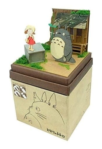 Plastic model Model Studio Ghibli Mini My Neighbor TOTORO In front of ...