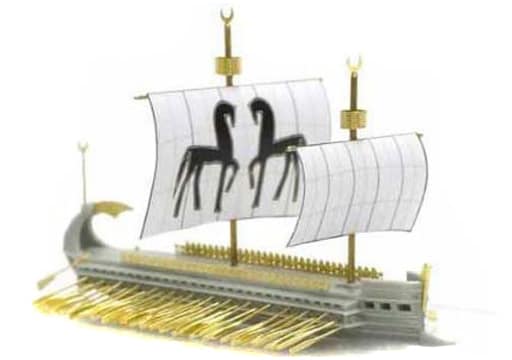 1/700 CARTHAGO 5-STEP SHIP 2 GALLEYS MARE ノストラムシリーズ RESINCAST KIT ...