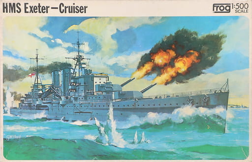 1/500 HMS Exeter-Cruiser [F121] | Toy Hobby | Suruga-ya.com