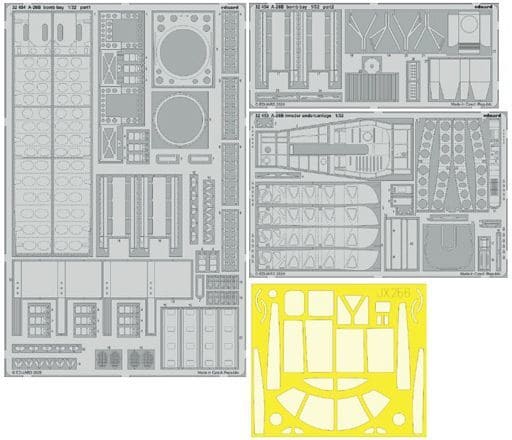 1 / 32A-26B Invader Part II Big ED Part Set for Hobby Boss "BIG ED ...