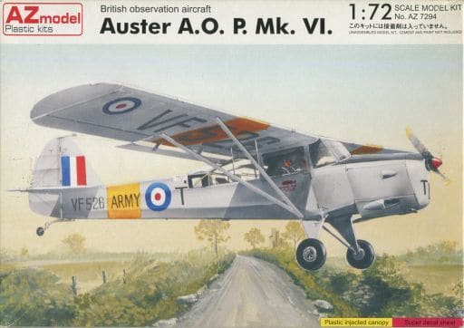 1/72 BRITISH OBSERVATION AIRCRAFT Auster A. O. P. Mk. VI. - BRITISH ...