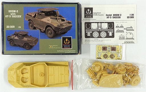 1/35 BRDM-2 with AT-3' SAGGER' Garage Kit [20009] | Toy Hobby | Suruga ...