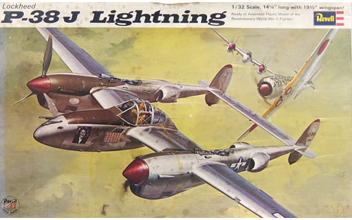 Plastic model 1/32 Lockheed P-38J Lightning [H-280] | Toy Hobby ...