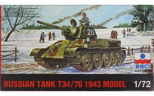 1/72 Shea TANK T34/76 1943 MODEL - RO Russian Tanks T34/76 1943 MODEL - [8047] | Toy Hobby ...