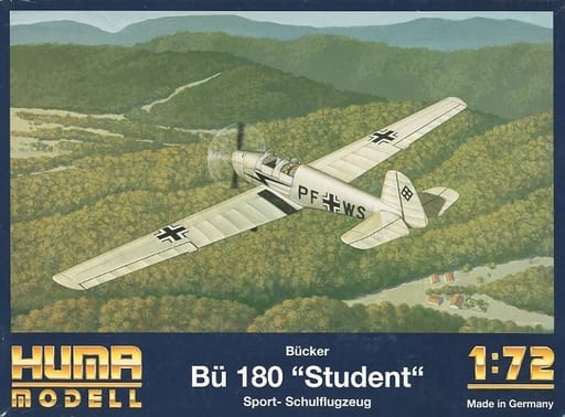 Plastic model 1/72 Bucker Bu 180 "Student" [3008] | Toy Hobby | Suruga ...