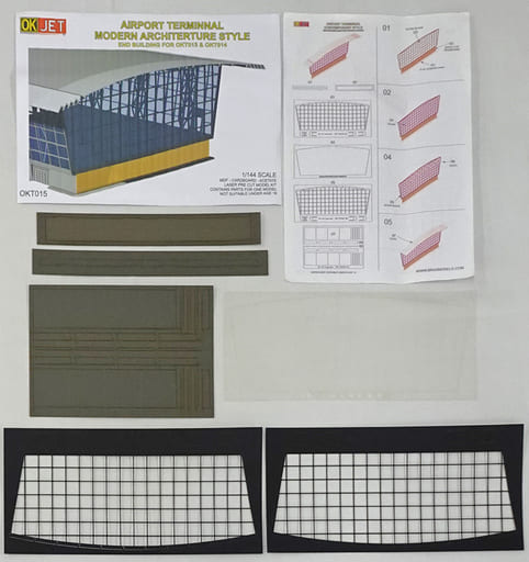 1/144 Airport TERMINNAL Modern ARCHITERTURE STYLE - Modern Construction ...