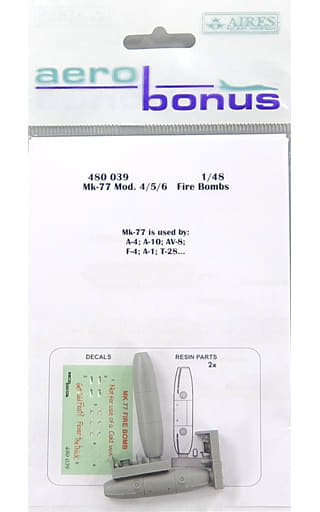 Plastic model 1/48 Mk-77 Mod 4/5/6 Fire Bombs - United States Army Mk ...