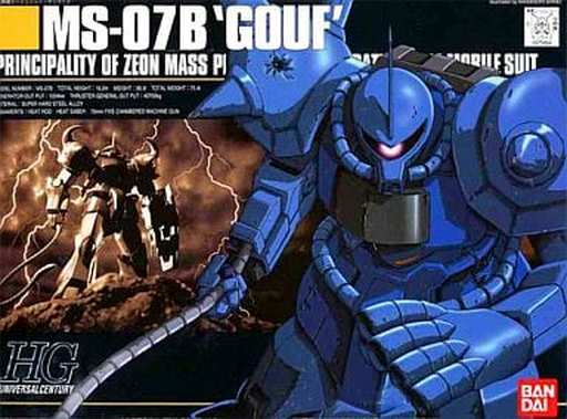 [Box Damaged] 1/144 HGUC MS-07B Guff "Mobile Suit Gundam" [0075894 ...
