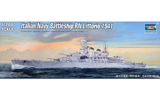 Plastic model 1/700 Italian Navy Battleship RN Littorio 1941 [05778 ...