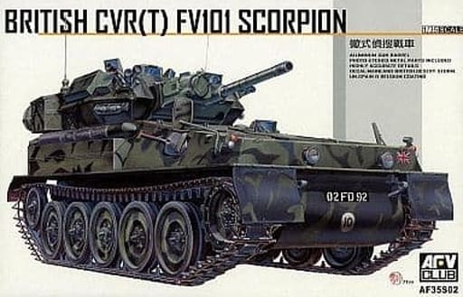 [Box Missing] 1/35 FV101 Scorpion Reconnaissance Tank [AF35S02] | Toy ...