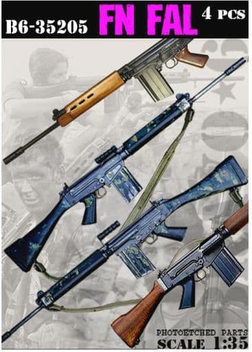 1/35 Working UK / Belgium FN-FAL Automatic Rifle Resin Cast Kit [B6 ...