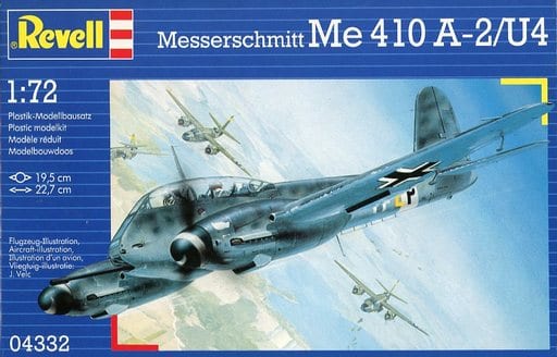 Plastic model 1/72 Messerschmitt Me 410 A-2/U4 [04332] | Toy Hobby ...