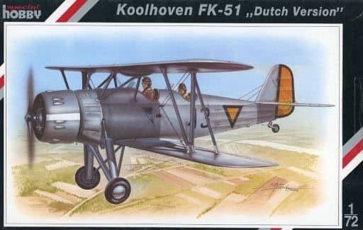 Plastic model 1/72 Koolhoven FK-51 "Dutch Version" [SH72048] | Toy ...