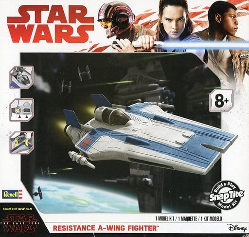 Plastic model Resistance A-WING FIGHTER "Star Wars: Episode VIII - The ...