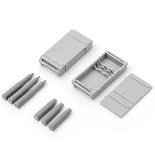 1/16 WWII German 7.5 cm KwK40 / StuK 40 L/48 Shells (3 Packs) Empty ...